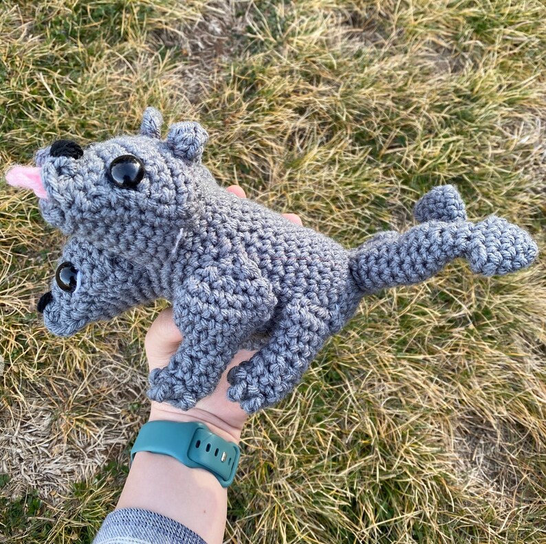 Crochet Cerberus Handmade Plush Toy Cute Gift Item - Etsy