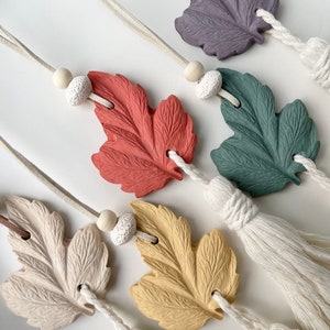 Leaf Car Diffuser, Leaf Ornament, Essential Oil Diffuser, Boho Rear ...