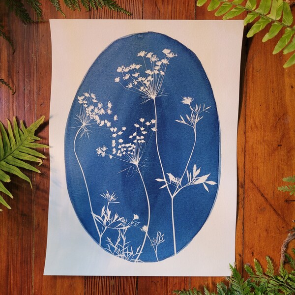 Cyanotype Print - Etsy