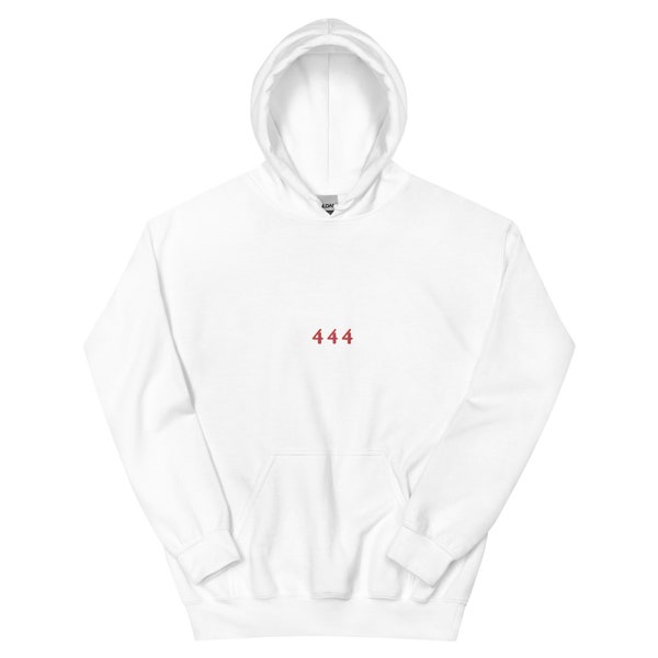 444 Hoodie - Etsy