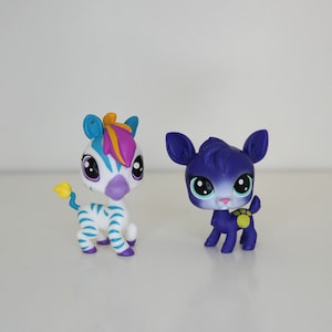 Hasbro Littlest Pet Shop LPS - Your Choice of Pet: Zebra or Deer - Pre ...