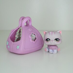 Hasbro Littlest Pet Shop LPS Pet With Accessory 891 Persian Cat Retired ...
