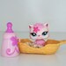 Hasbro Littlest Pet Shop LPS Pet With Accessories 2532 Pink Persian Cat ...