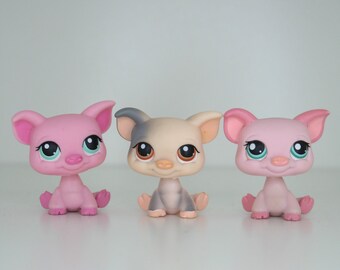 Lps Littlest Pet Shop Pigs Pick-a-pet - Etsy