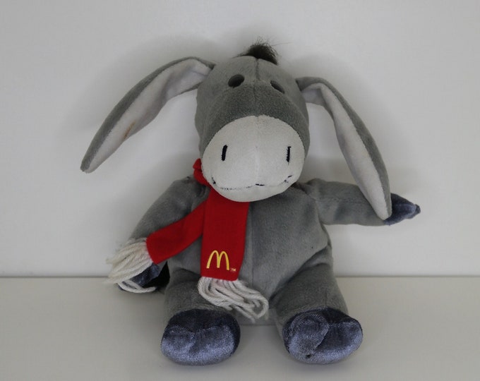 Vintage Singing and Swaying Donkey From 2002 Mcdonald's Grey Donkey 7 ...