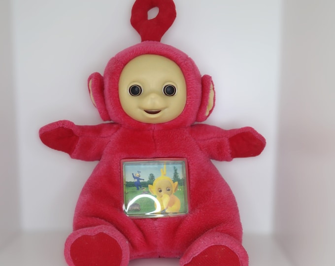 Vintage Teletubbies - Red Teletubby Po - Playing Theme Song and Rolling ...