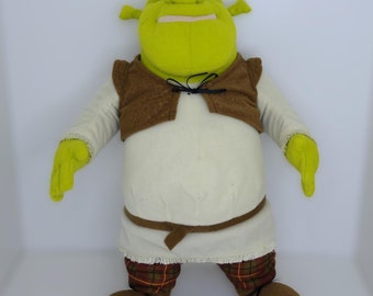 Large Vintage Shrek Character Plush Toy 21'inch Plushie Authentic ...
