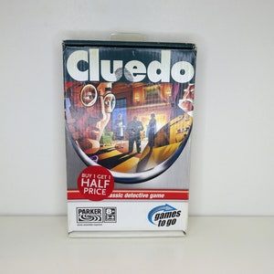 Cluedo Board Game - Hasbro Games to Go - Travel Version - Pre-owned - Etsy
