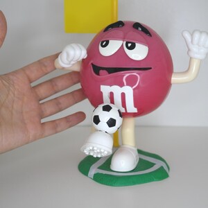 Vintage Red M&M Dispenser Authentic Mars Collectible Toy - Football ...