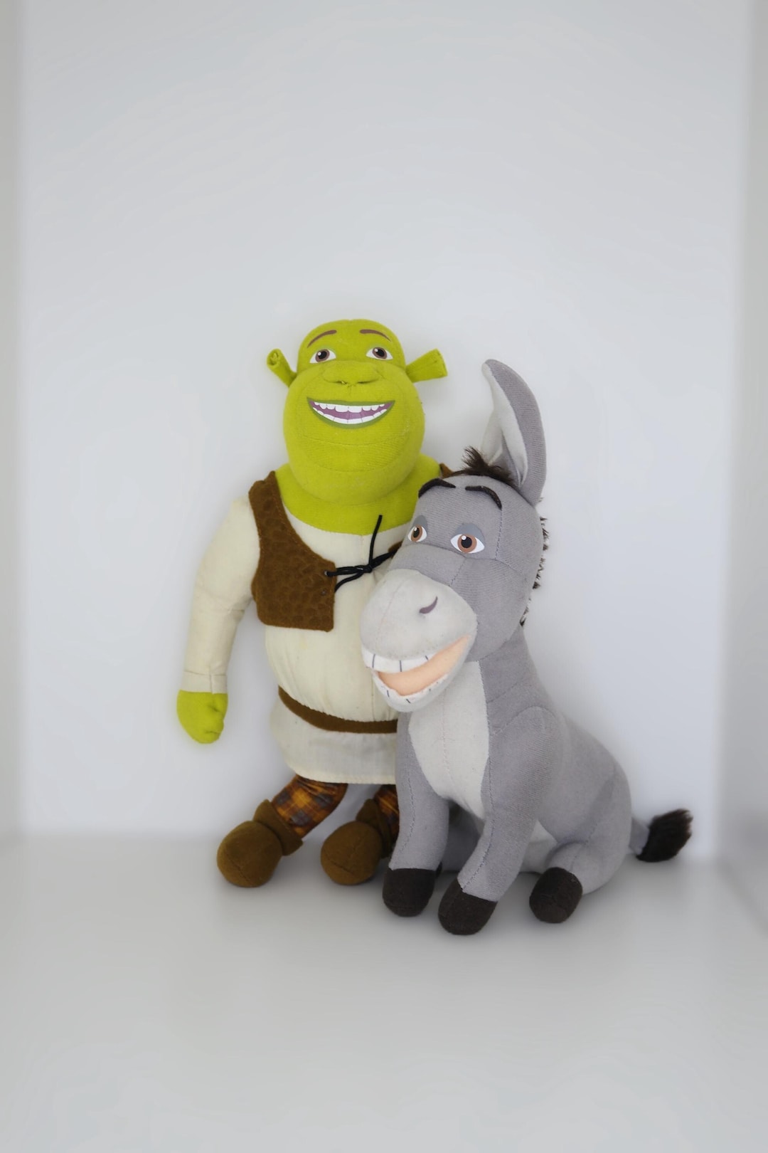 Choose a Shrek Character Plush Toy Shrek or Donkey With Speakers Inside ...