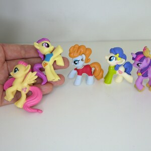 My Little Pony Collectible Mini Figurines - LOT of Five Figures ...