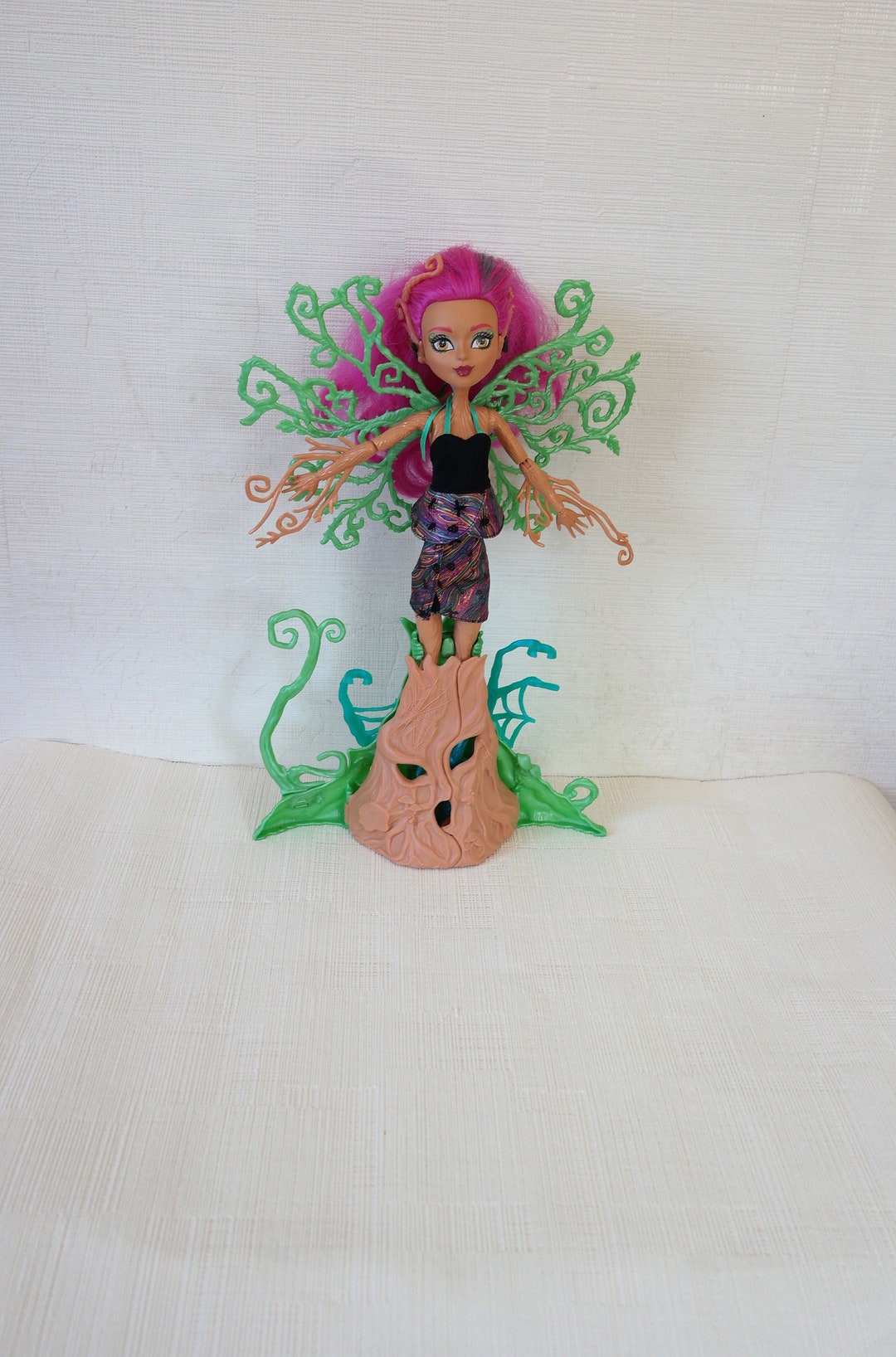 Large Monster High Doll Treesa Tree Doll Genuine Mattel Toy Garden ...