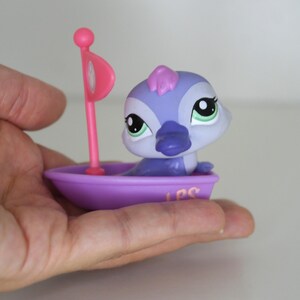 Littlest Pet Shop Authentic Hasbro LPS Platypus # 2528 With Accessory ...