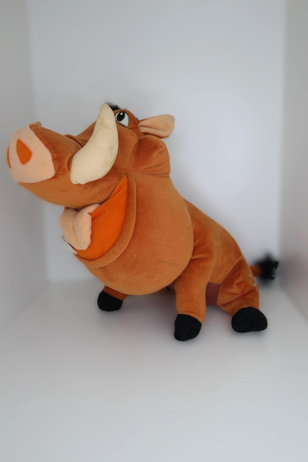 Vintage Talking Pumbaa Plush Toy - Lion King Character - Stuffed ...