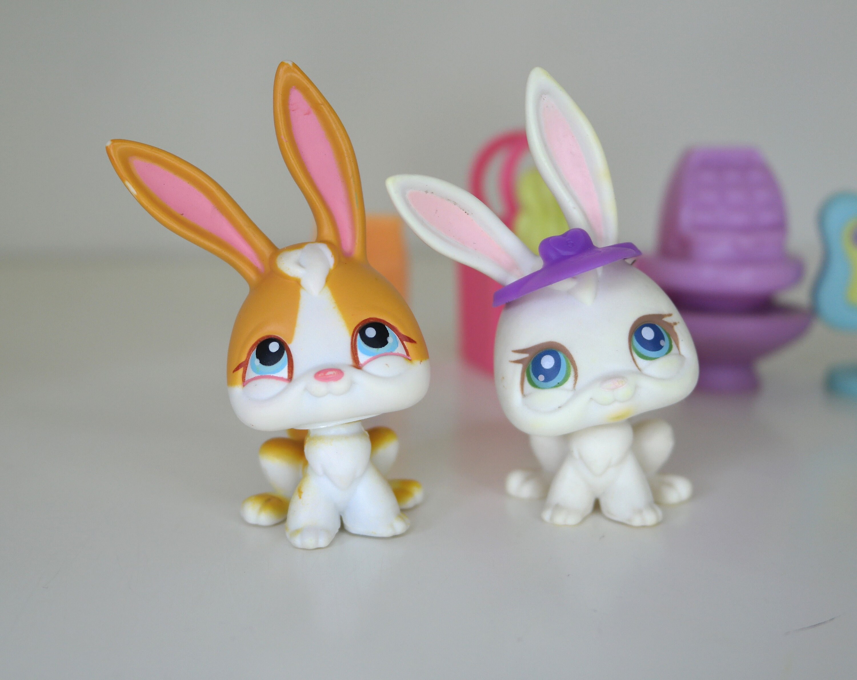 Hasbro Littlest Pet Shop Set With Accessories: 3 Rabbit 75 - Etsy