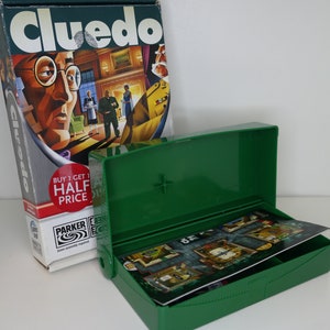 Cluedo Board Game - Hasbro Games to Go - Travel Version - Pre-owned - Etsy