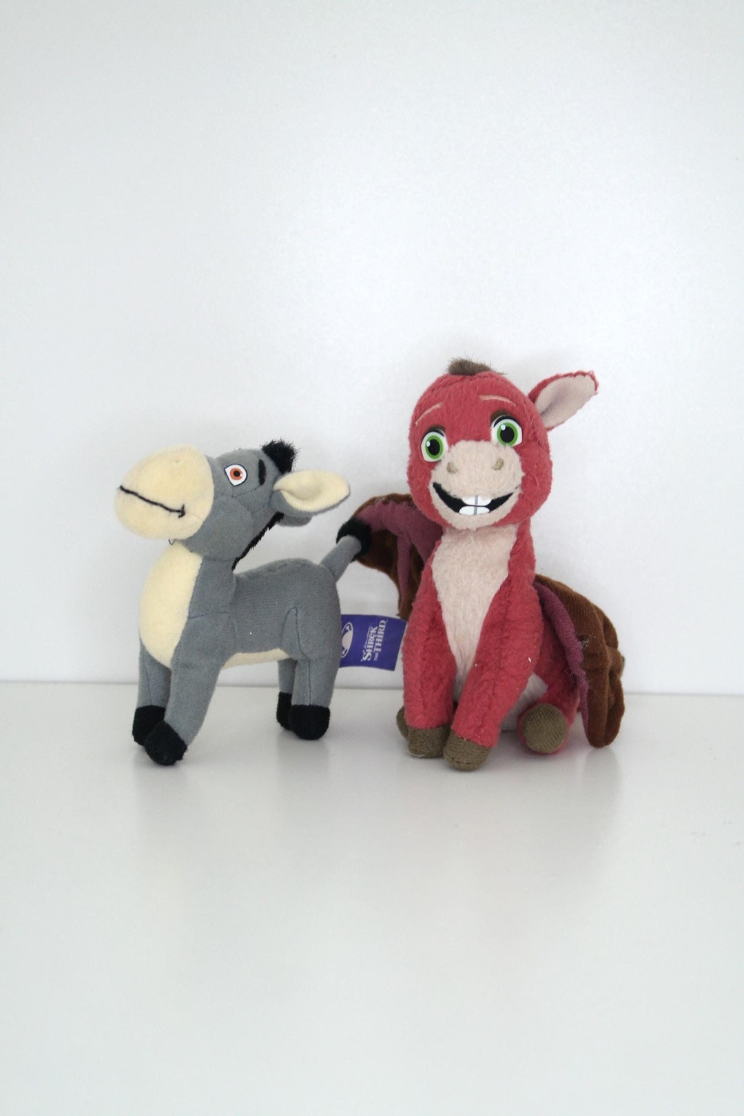 Your Choice of a Shrek Character Plush Toy: Donkey or Baby Dragon ...