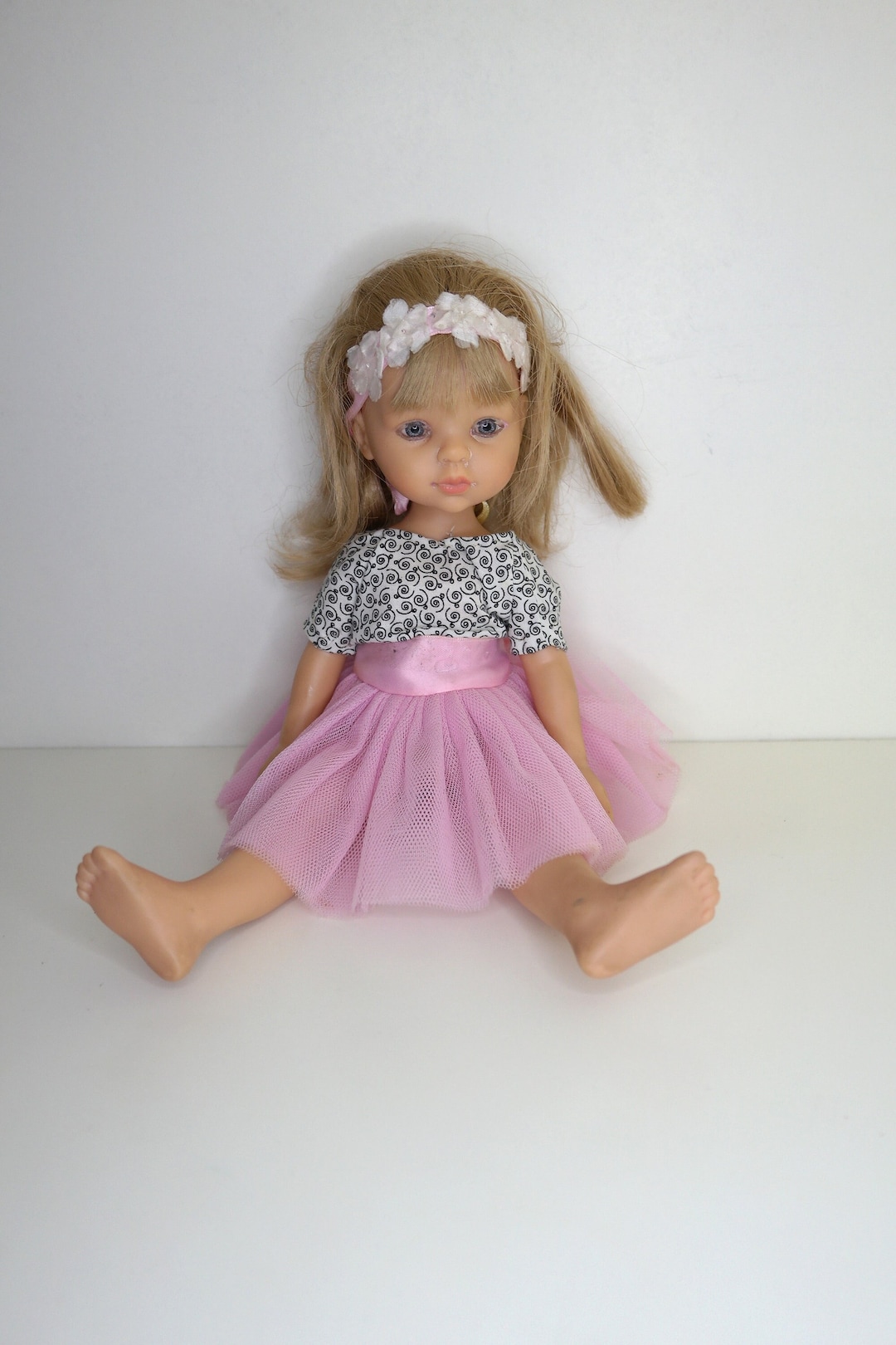 Authentic Paola Reina Las Amigas Muneca Doll Blond Girl With Hair Bangs ...