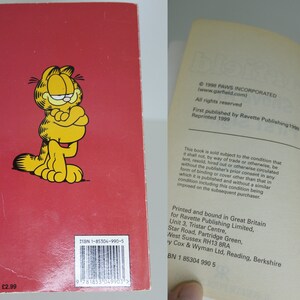 Vintage 90's Jim Davis Garfield Comics - Your Choice of A Comics Pocket ...