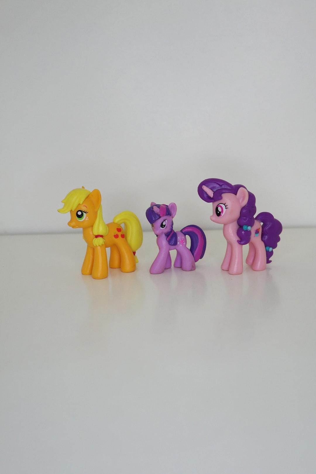 My Little Pony Collectible Mini Figurines - LOT of 3 Figures - Authentic Hasbro - Pre-owned - Etsy