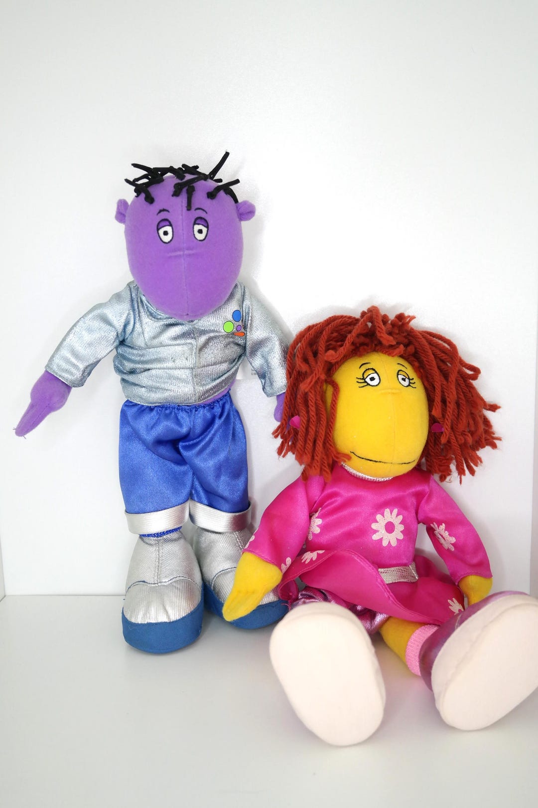 Tweenies Plush Pair - Milo and Fizz - Hasbro 2000 - Nostalgic Toys ...