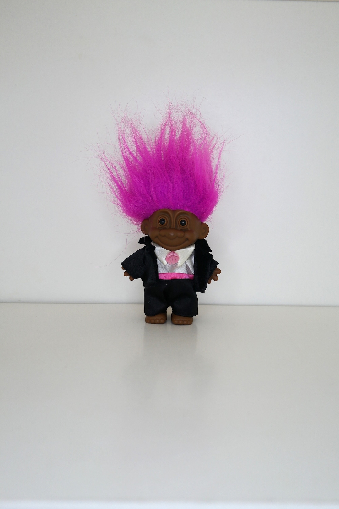 Russ Troll Smiling Groom Troll Figure Troll With Black and - Etsy