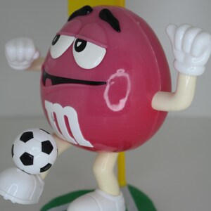 Vintage Red M&M Dispenser Authentic Mars Collectible Toy - Football ...