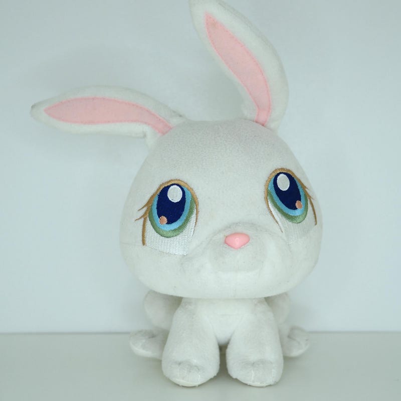 Big Eyes Rabbit Plush - Etsy