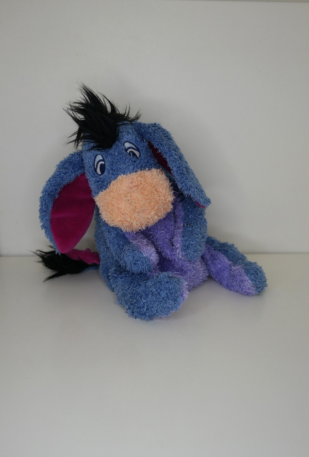 Vintage Eeyore Donkey Plushie Winnie the Pooh Plush Cuddle Toy Disney ...