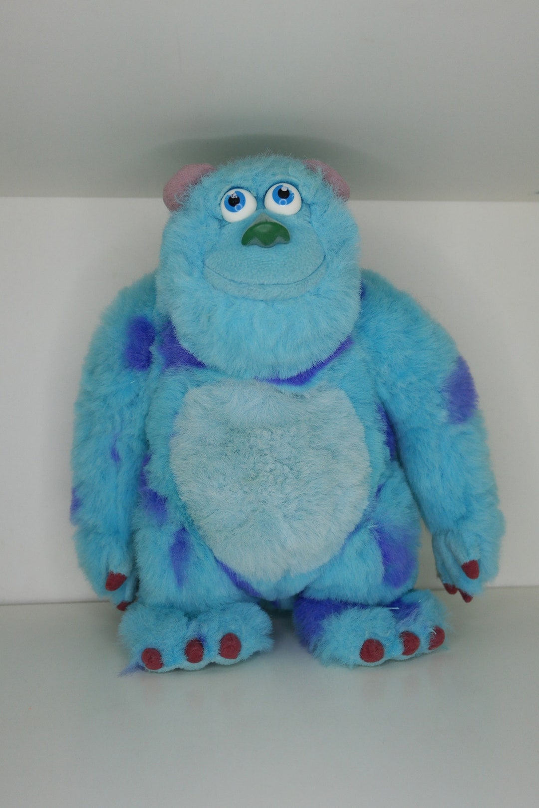Vintage Disney Plushie - Sulley From Monsters - 12'inch Soft Toy Figure ...