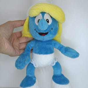 Smurfette Plush Toy - the Smurfs Character Doll - Soft Toys 12 'inch ...