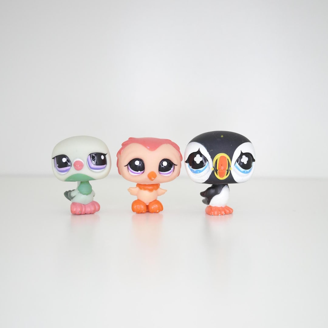 Hasbro Littlest Pet Shop LPS - Your Choice of Bird: #1113 Pigeon, #1147 ...