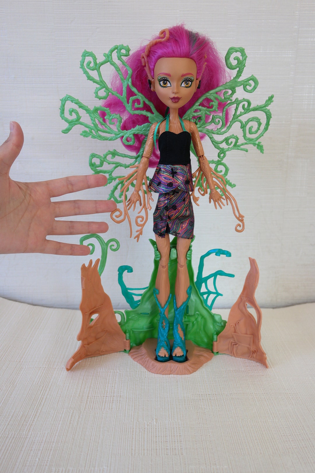 Large Monster High Doll - Treesa - Tree Doll - Genuine Mattel Toy ...