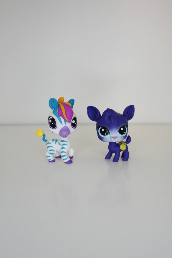 Hasbro Littlest Pet Shop LPS Your Choice of Pet Zebra or Deer Pre loved Etsy UK