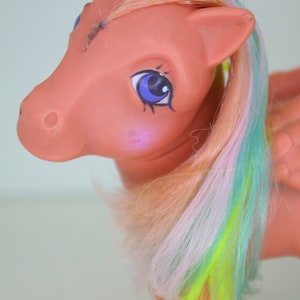 Vintage My Little Pony - Flutterbye Pony G1 Pegasus - With Flaws/see ...