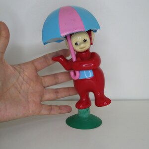 Vintage Teletubbies - Red Teletubby Po - Plastic Toy by TOMY - Rattle ...