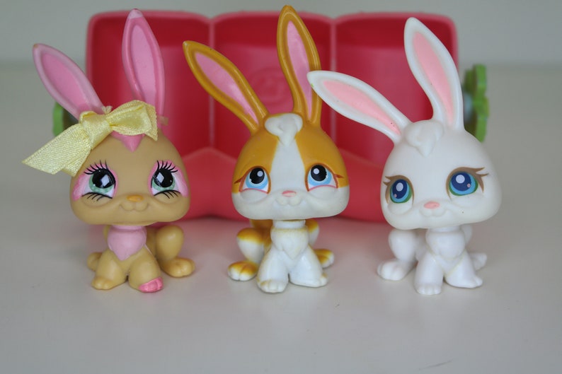 Hasbro Littlest Pet Shop Authentic Hasbro LPS Pets Set With - Etsy