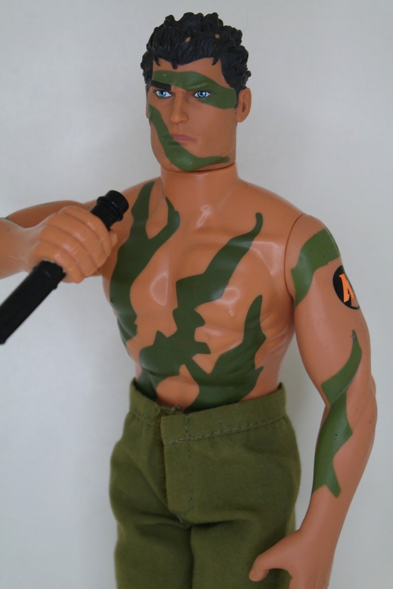 Retro Action Man Jungle Hasbro Vintage 1999 Articulated Doll Action Figure Etsy