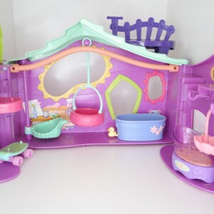 Vintage LPS Purple Treehouse Playset - Hasbro Littlest Pet Shop Toy - Etsy
