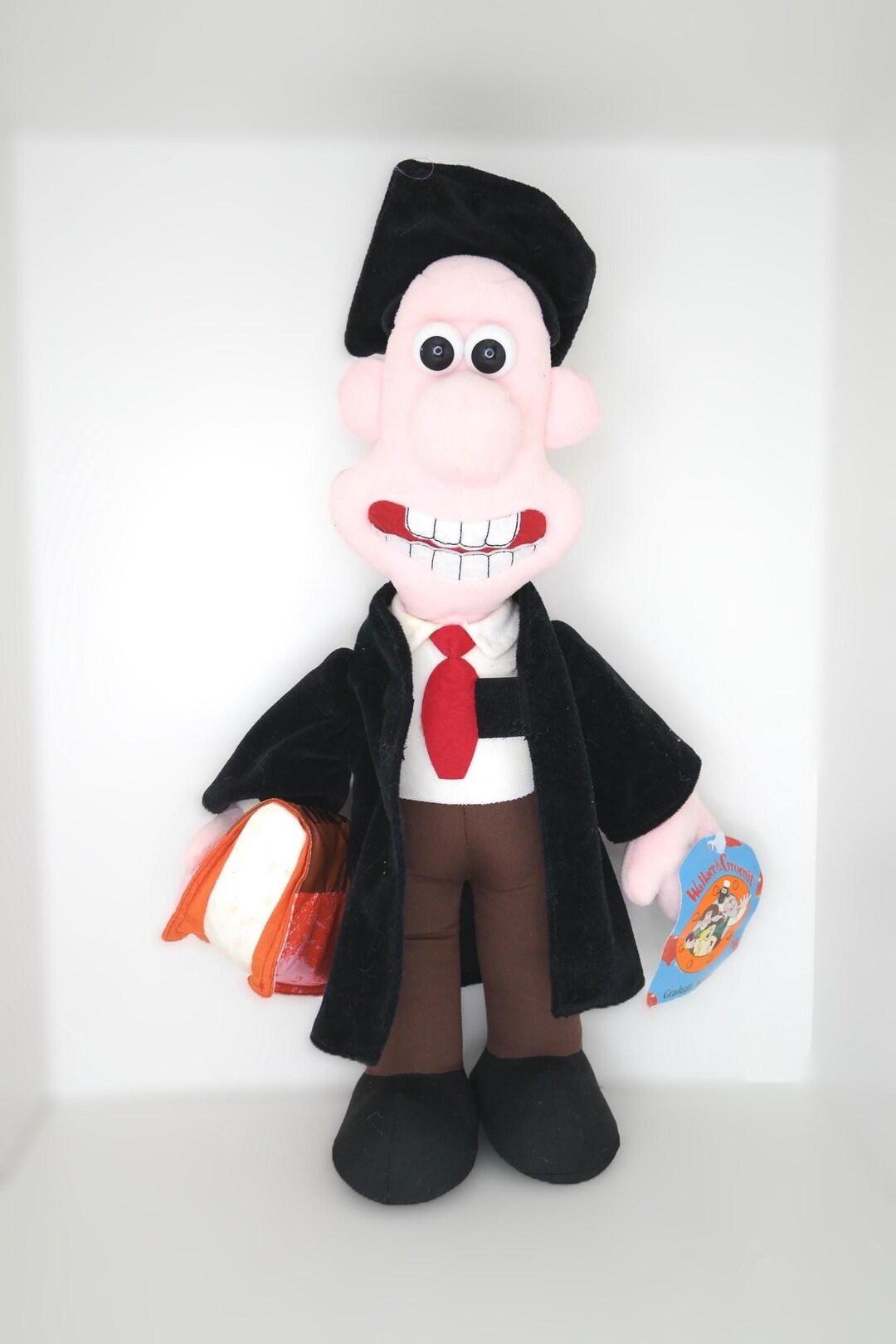 Vintage Wallace & Gromit Graduate Wallace Plush Doll - Collectible ...