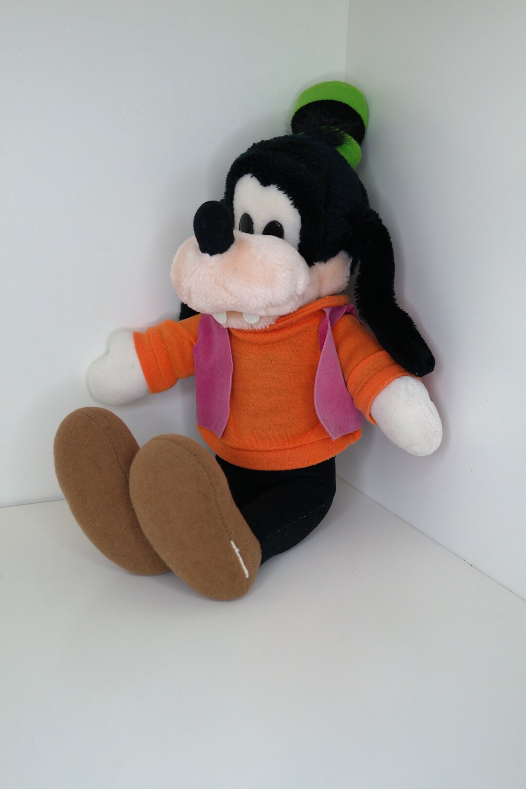 Goofy Vintage Plush Toy - Tall Dog Goofy - Walt Disney World 14'inch ...