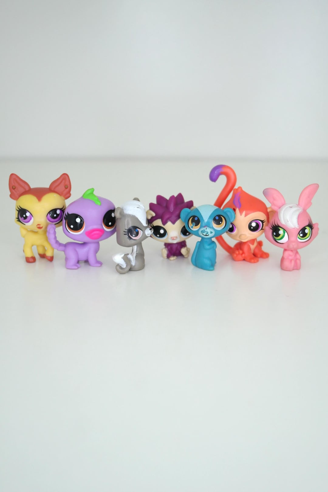 Littlest Pet Shop Mini Figures: Set of 7 Retired LPS Collectibles - Etsy