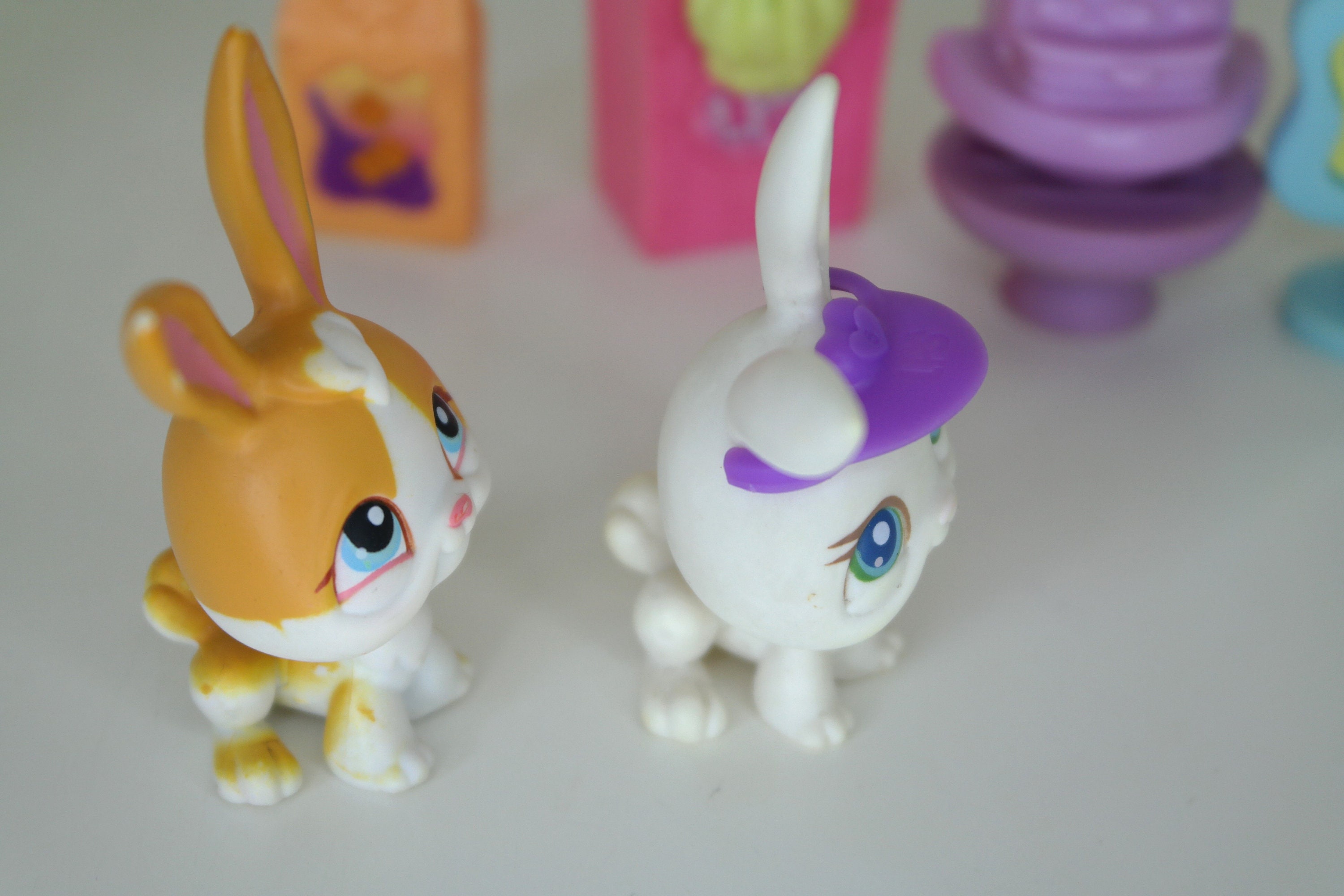 Hasbro Littlest Pet Shop Set With Accessories: 3 Rabbit 75 - Etsy