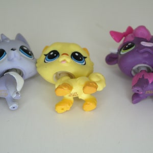 Hasbro Littlest Pet Shop LPS - Your Choice of Pet: #95 Husky, #251 Chow ...