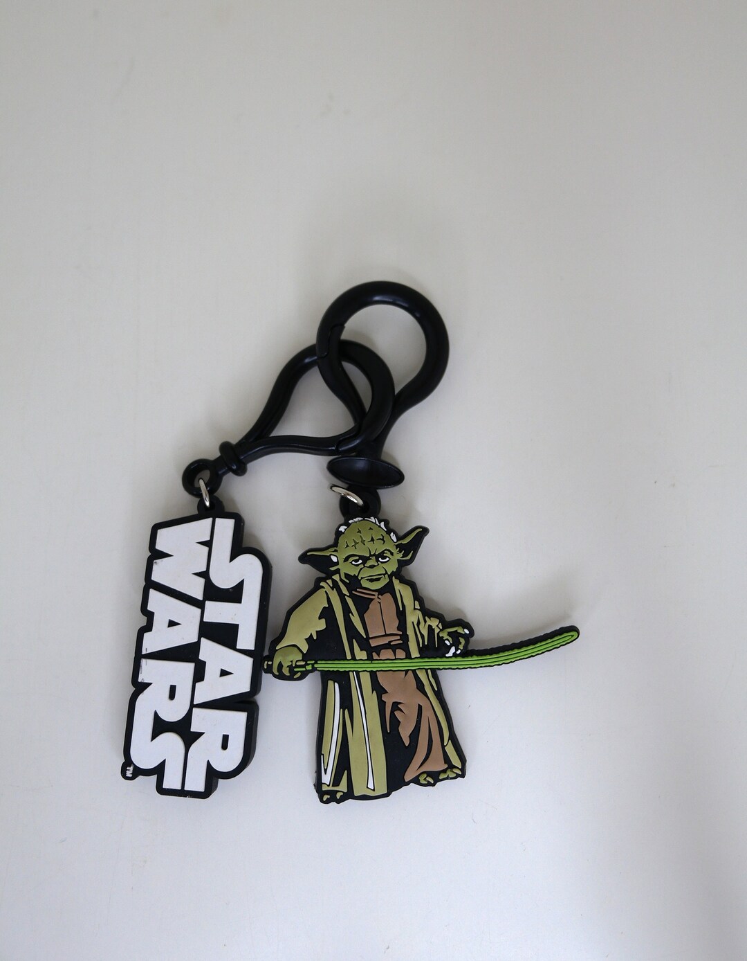 Star Wars Yoda Rubber Dangler Key Chain Accessory - Etsy