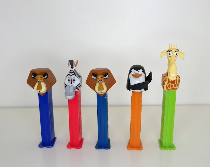 Animation Characters PEZ Dispensers - Choose Your Madagascar Giraffe ...