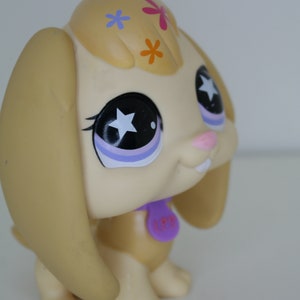 Jumbo LPS Rabbit Hasbro Deco Littlest Pet Shop Bunny Pet - Etsy