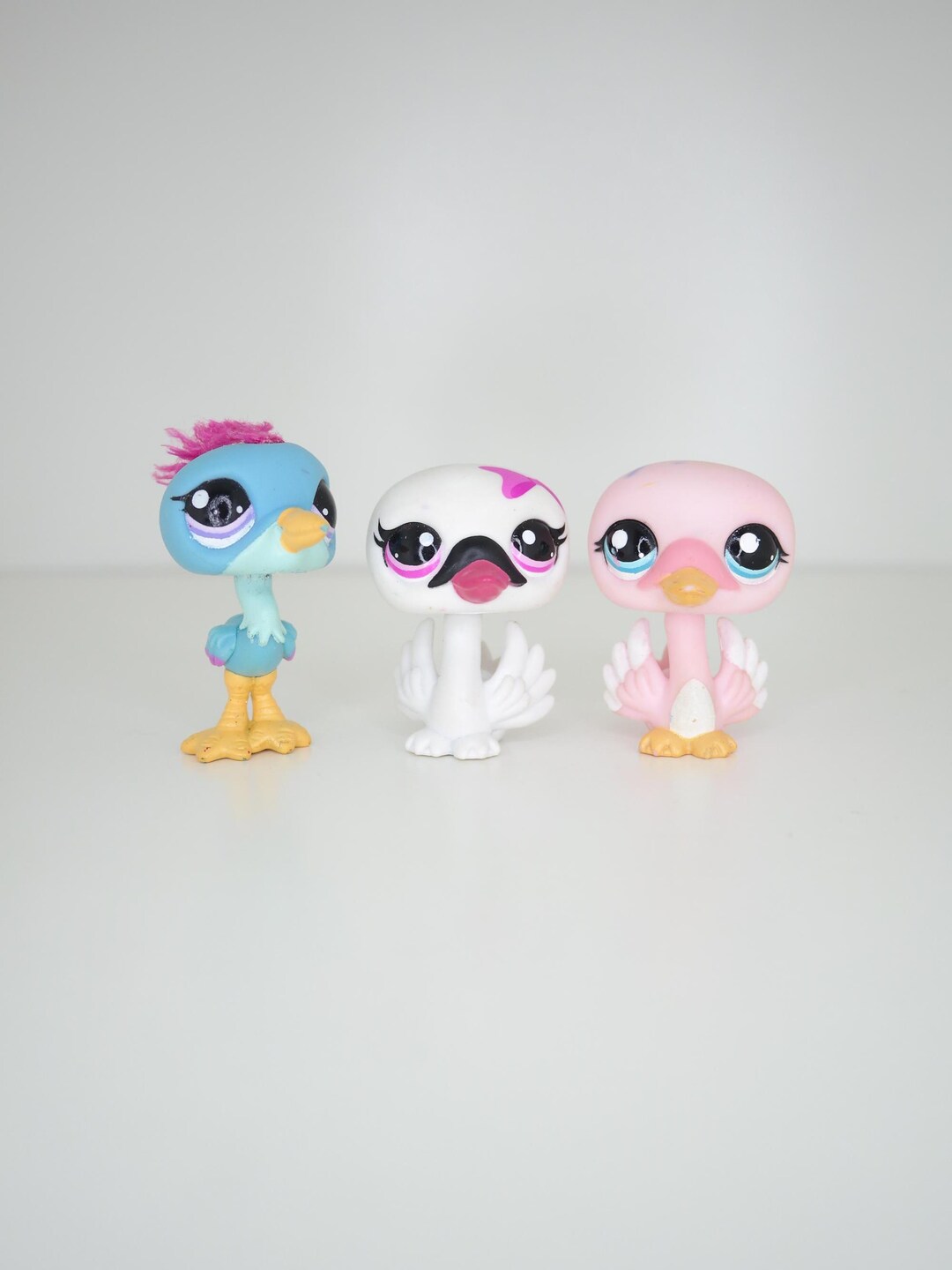 Littlest Pet Shop Bird: Blue Heron or Swan - Retired LPS Toy - Your ...