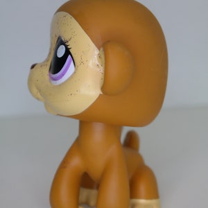 Collectible LPS Jumbo Monkey 4.5'inch Authentic Hasbro Littlest Pet ...