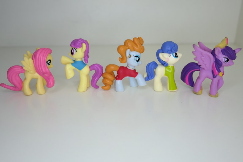 My Little Pony Collectible Mini Figurines - LOT of Five Figures ...